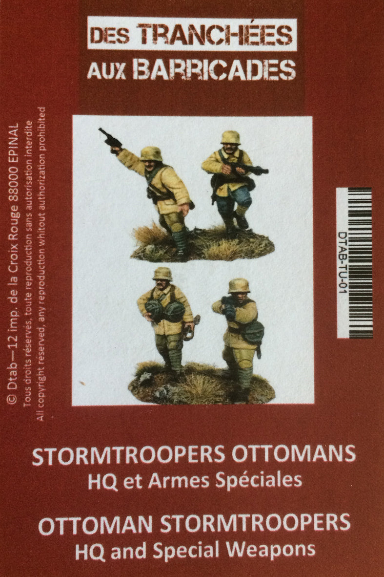 Ottoman Stormtrooper Leaders – Historic-One