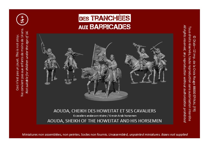 Aouda, Sheikh of the Howeitat and his horsemen – Historic-One